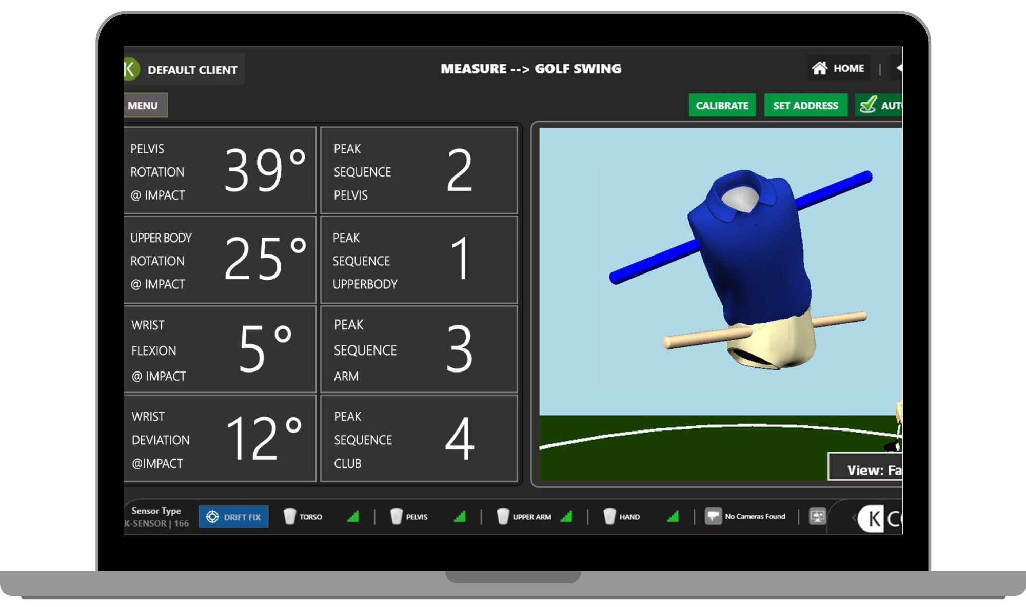 3D Biomechanics Assessment - Ben Emerson Golf Performance