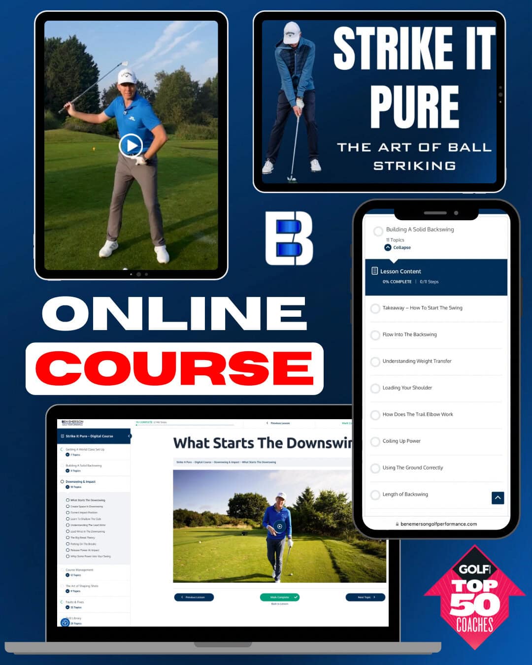 MONTHLY PROGRAMMES - Ben Emerson Golf Performance
